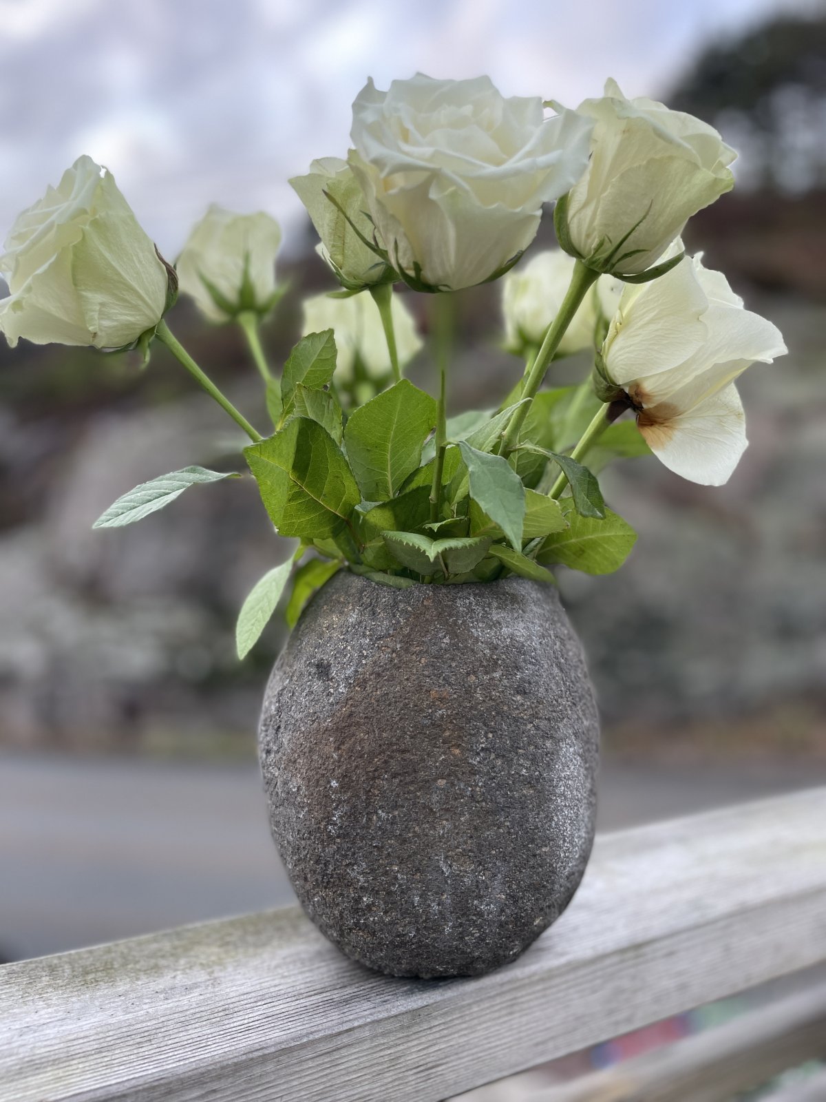 Blomstervase - Elvestein - Balibad